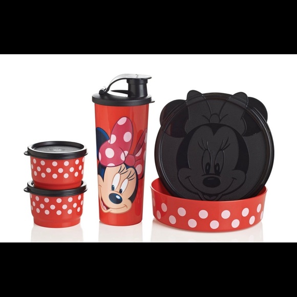 Tupperware | Other | New Tupperware Disney Magical Minnie Snack Set ...